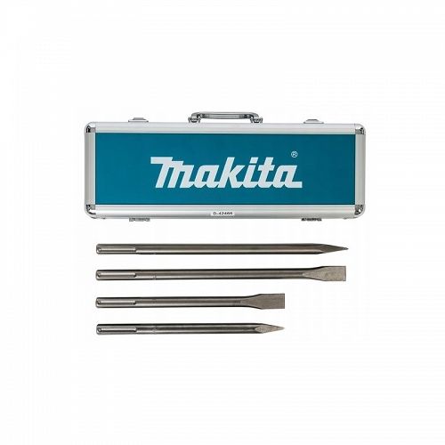 Dłuta i szpice SDS MAX 4szt. zestaw MAKITA D-42466 Dłuta i szpice SDS MAX 4szt. zestaw MAKITA D-42466